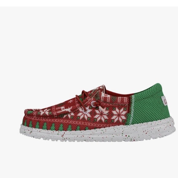 Hey Dude | Shoes | Hey Dude Wally Youth Christmas | Poshmark